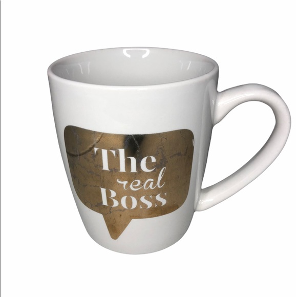 Kitchen | The Real Boss Coffee Cup Oversized Mug | Poshmark